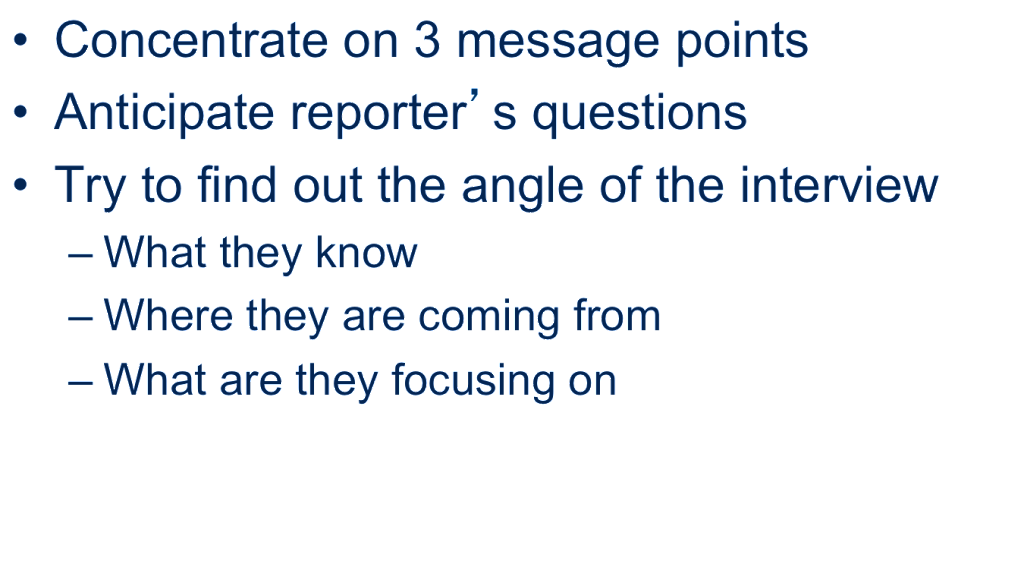 The PR Power of 3 Message Points for Effective Communications - NMV ...