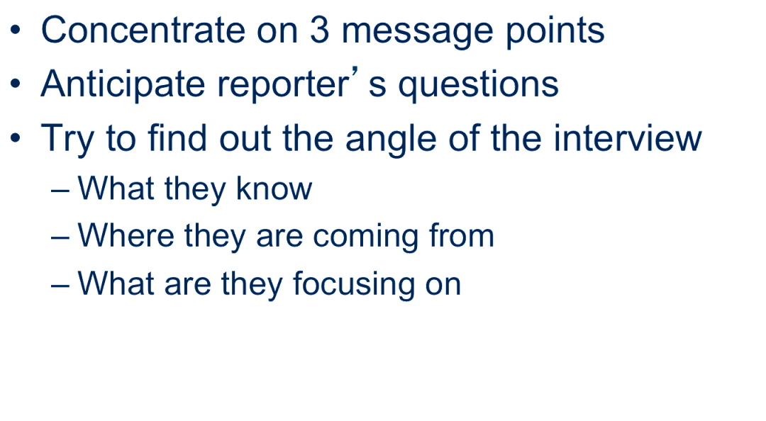 The PR Power of 3 Message Points for Effective Communications - NMV ...